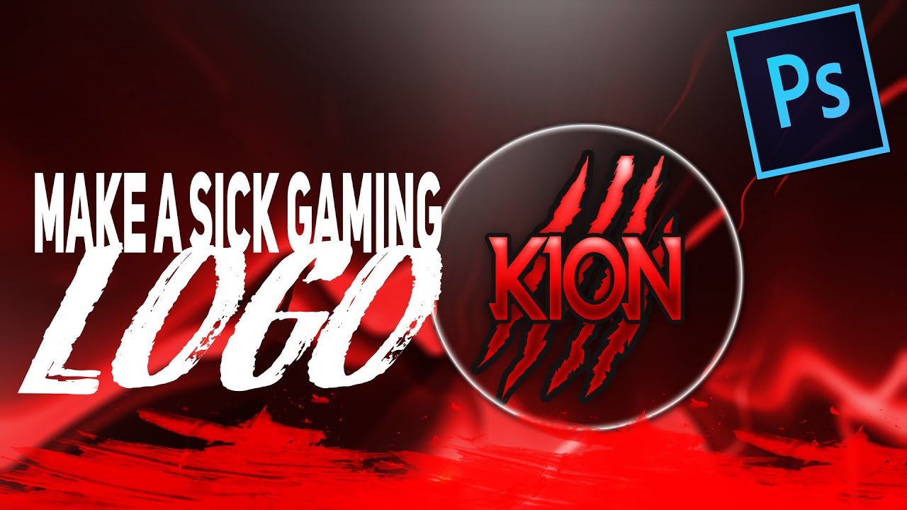 How to Make a Sick Gaming Logo - YouTube