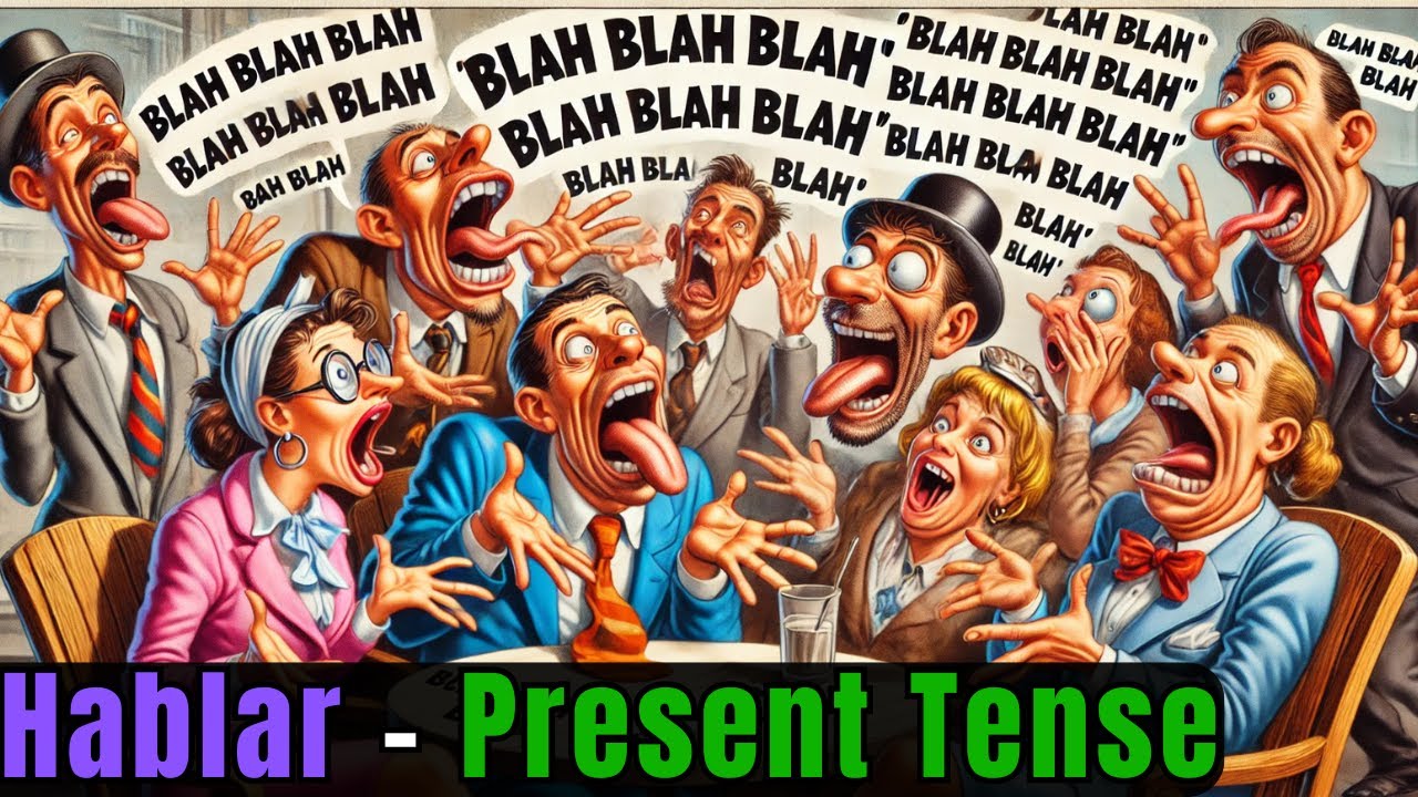 Conjugating "Hablar" in the Present Tense – Conversation + Quiz! - YouTube