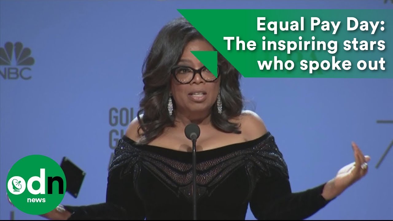 Equal Pay Day: The inspiring stars who spoke out for equal pay - YouTube
