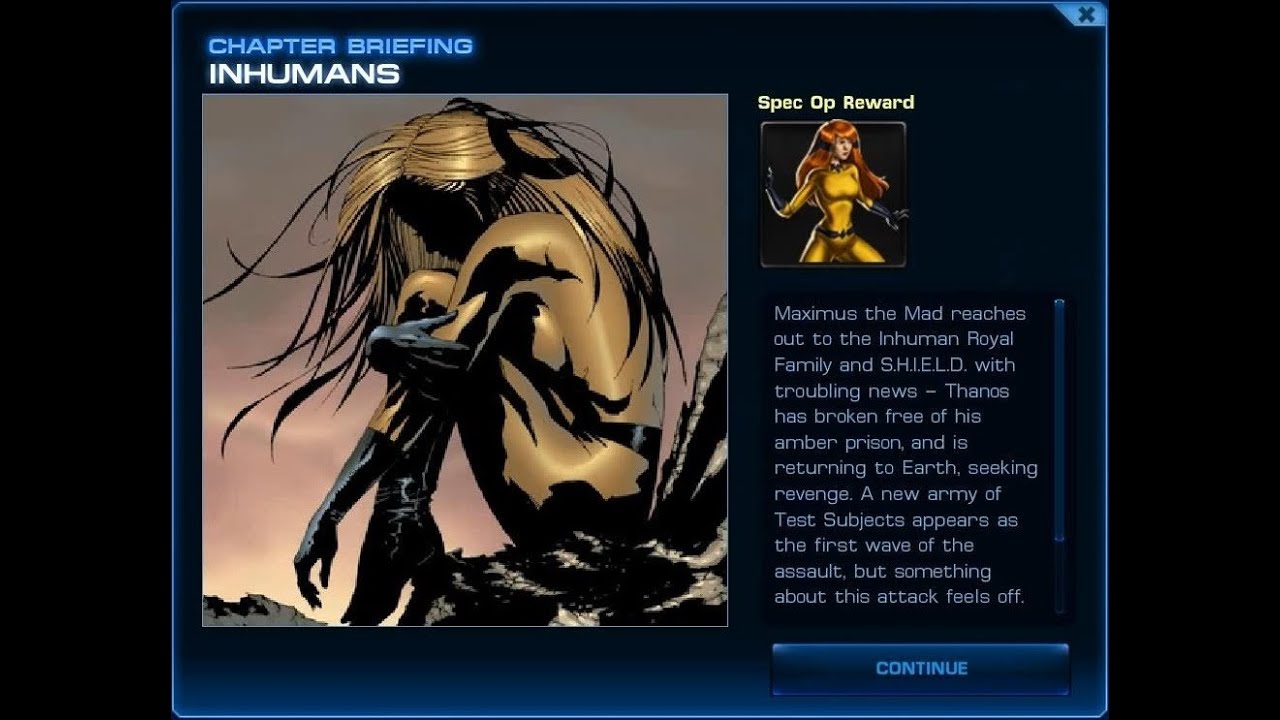 Marvel Avengers Alliance - Special Operation 23: Inhumans - YouTube