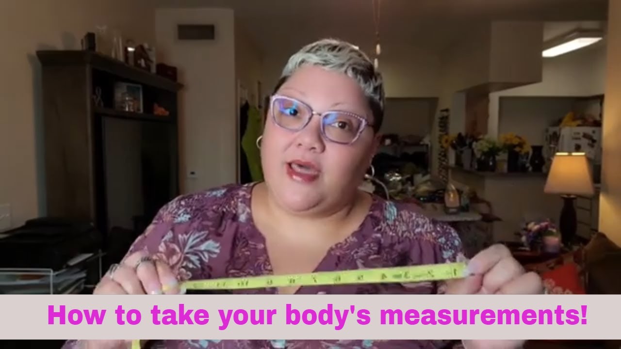 How To Take Measurements For Clothing - Reading a Sewing or Body Tape ...