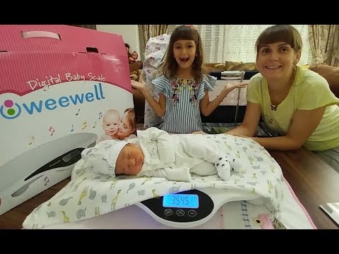 BERKAY BEBEK İÇİN TERAZİ ALDIK. BERKAY BEBEK KAÇ KG ÇIKTI. EĞLENCELİ   VİDEO