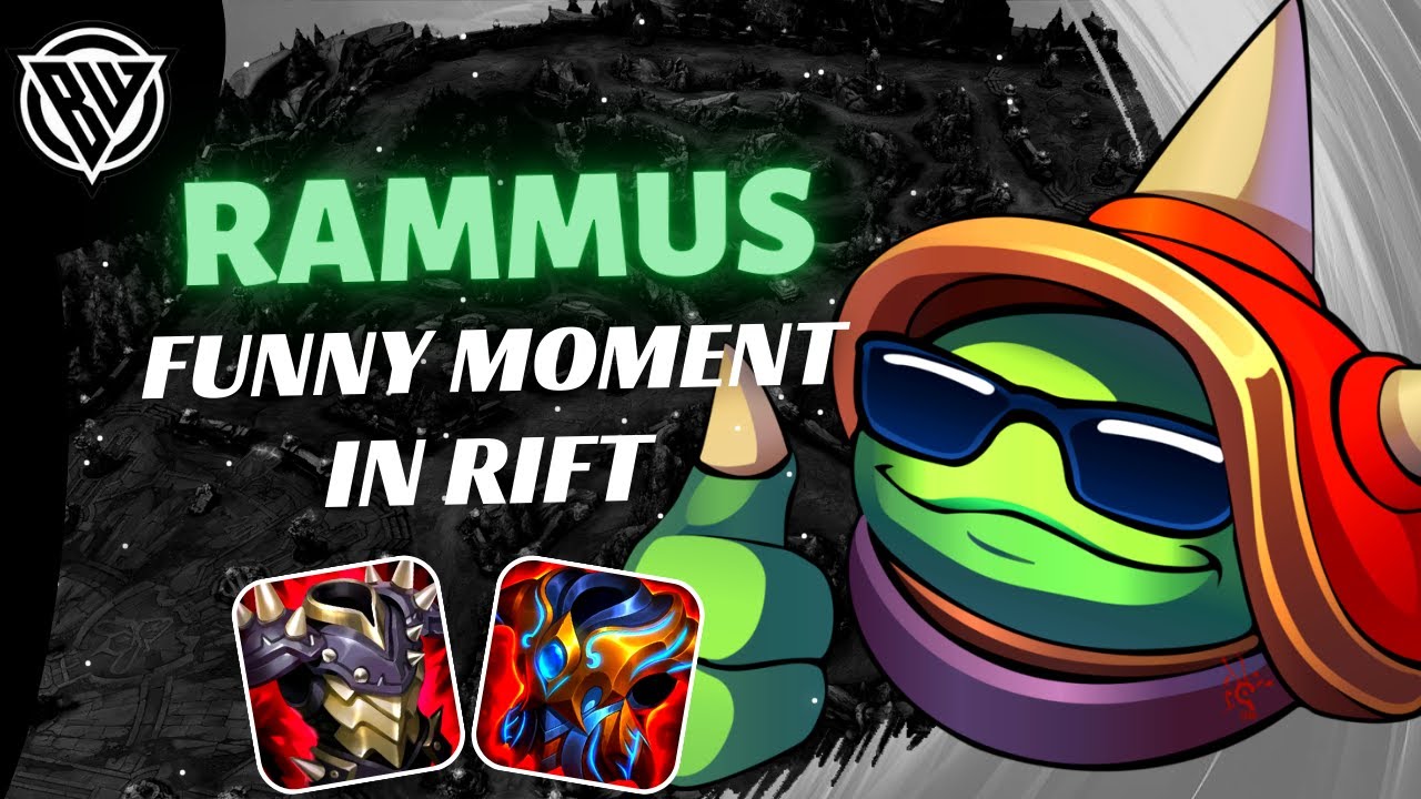 RAMMUS FUNNY MOMENT GAMEPLAY!? | WILD RIFT | SEASON 9 | BUILD & RUNES ...