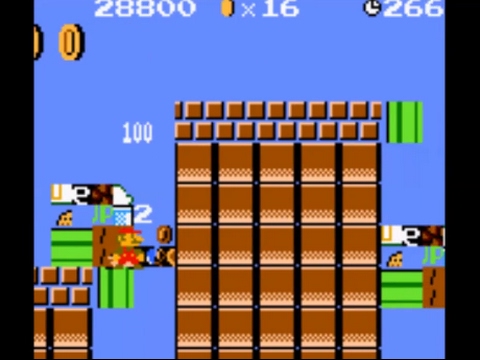 Super Mario Bros. Deluxe (Gameboy Color): Glitching level data by ...