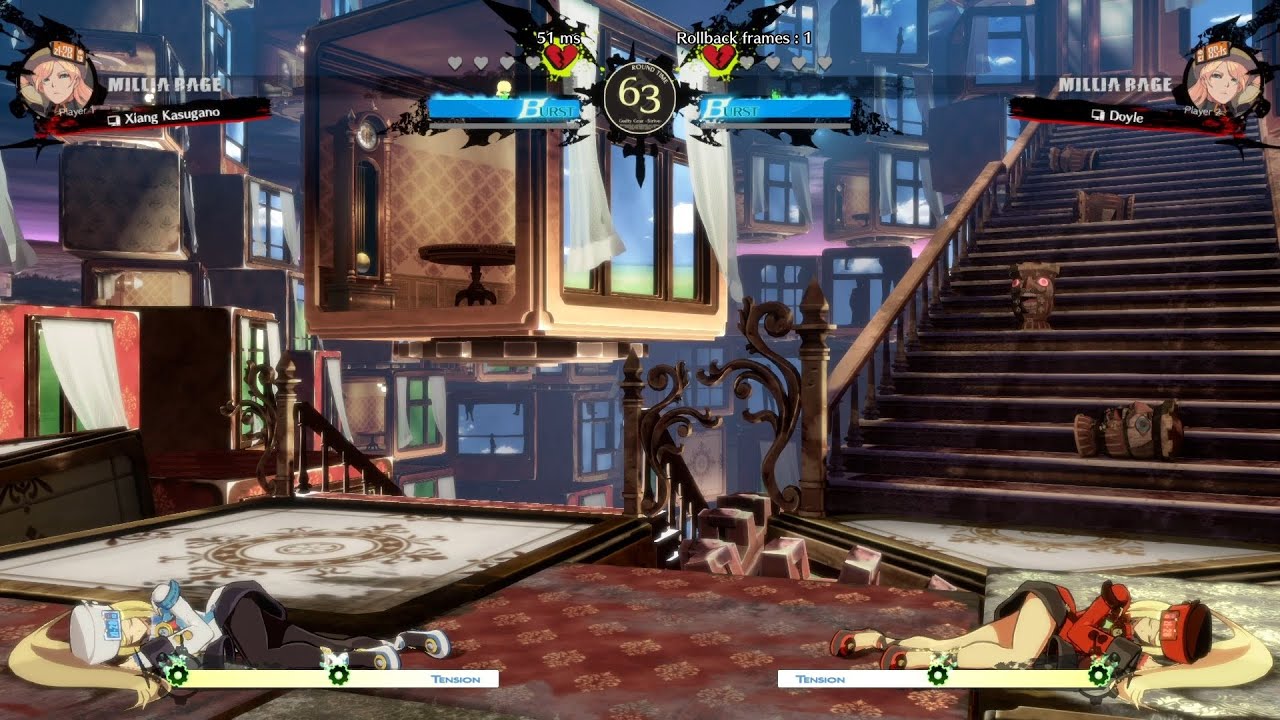 Guilty Gear Strive [STEAM]: Millia Double KO Mirror Matches with ...