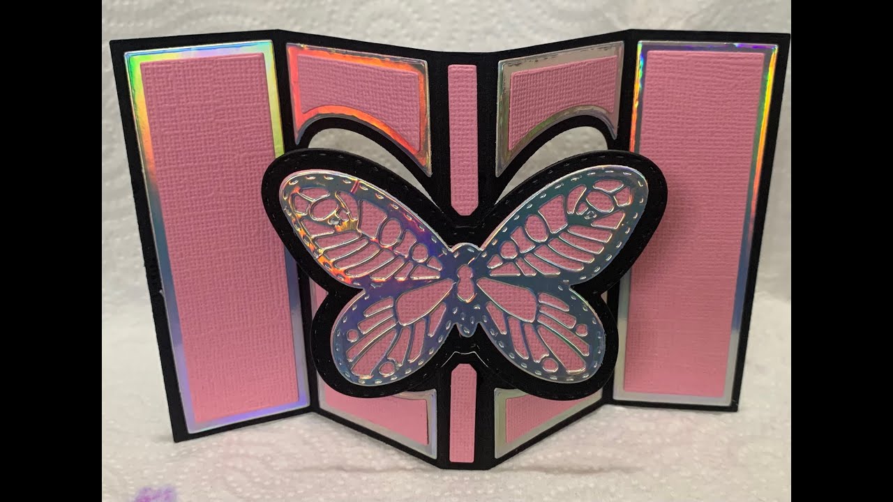 Studio light Pop out Butterfly card SL-BB-CD486 How to assemble this ...