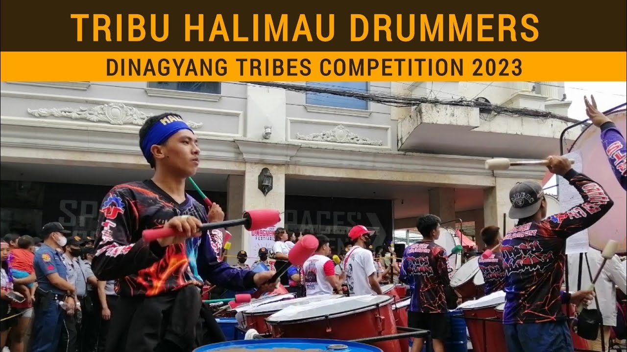 Tribu Halimau DRUMMERS | Dinagyang Tribes 2023 #dinagyang2023 - YouTube