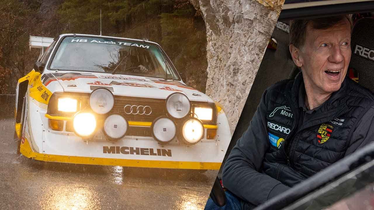 Walter Röhrl im Audi Sport Quattro S1 E2 | AvD Histo Monte 2024 - YouTube