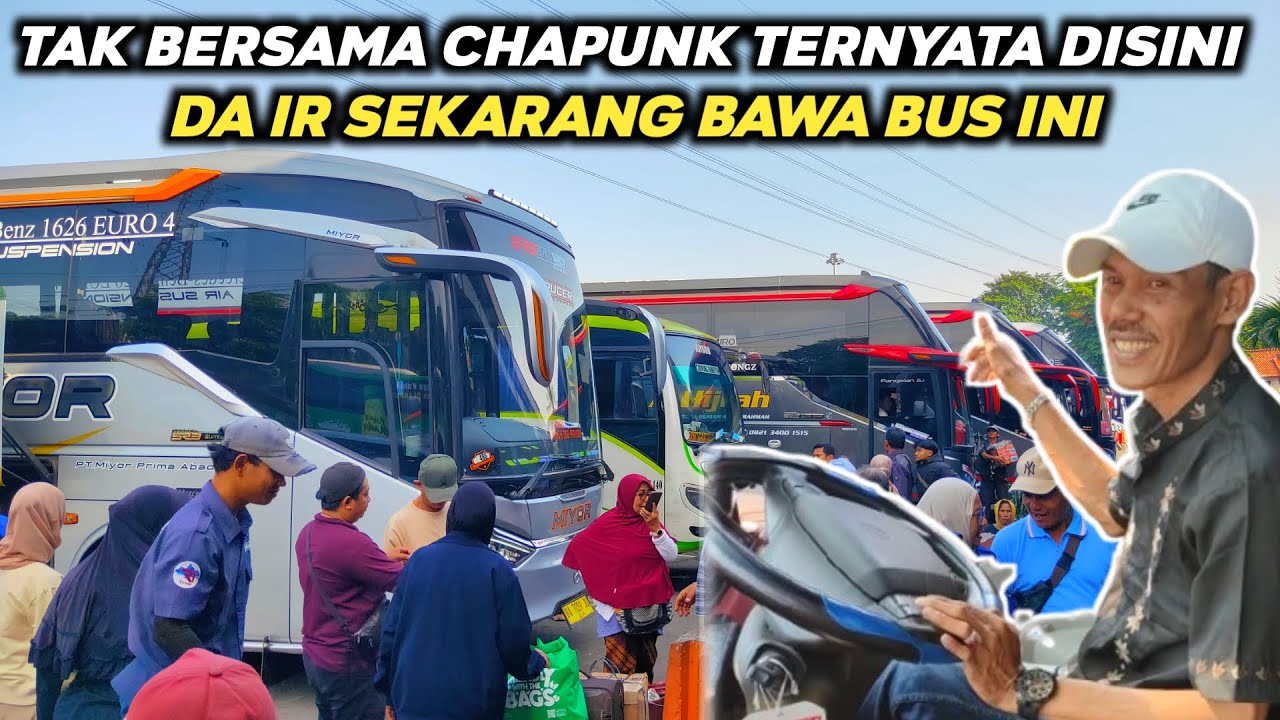 TAK TERLIHAT BERSAMA CHAPUNK⁉️TERNYATA SEKARANG DA IR BAWA BUS INI - YouTube