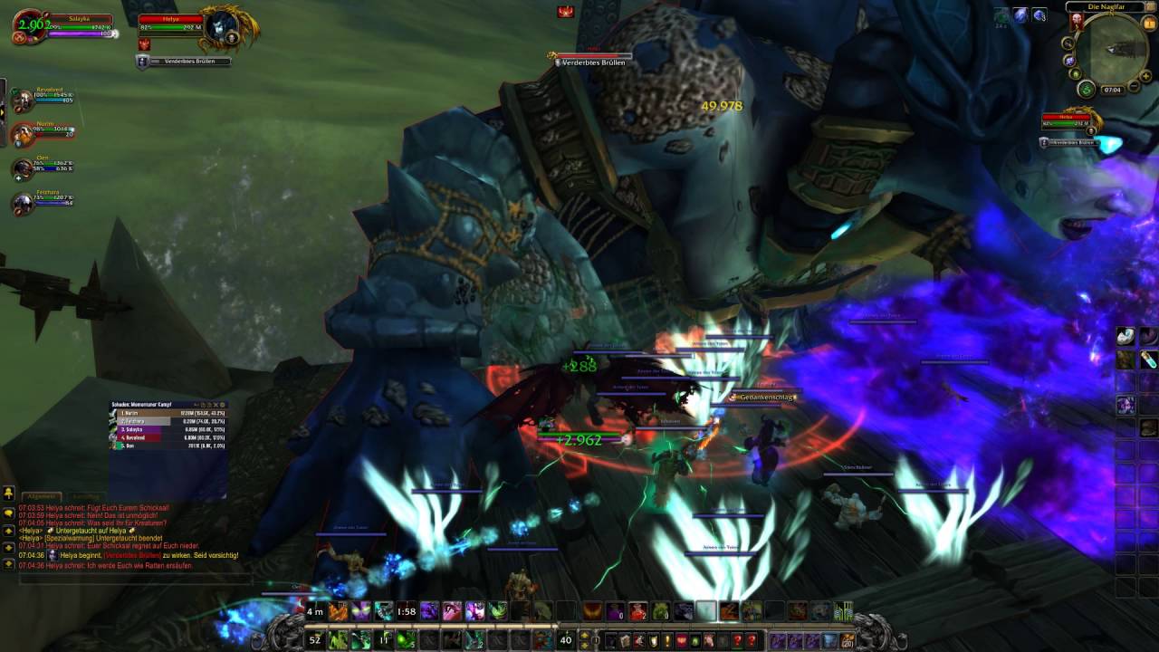 WoW Legion Beta Seelenschlund Boss Helya - YouTube
