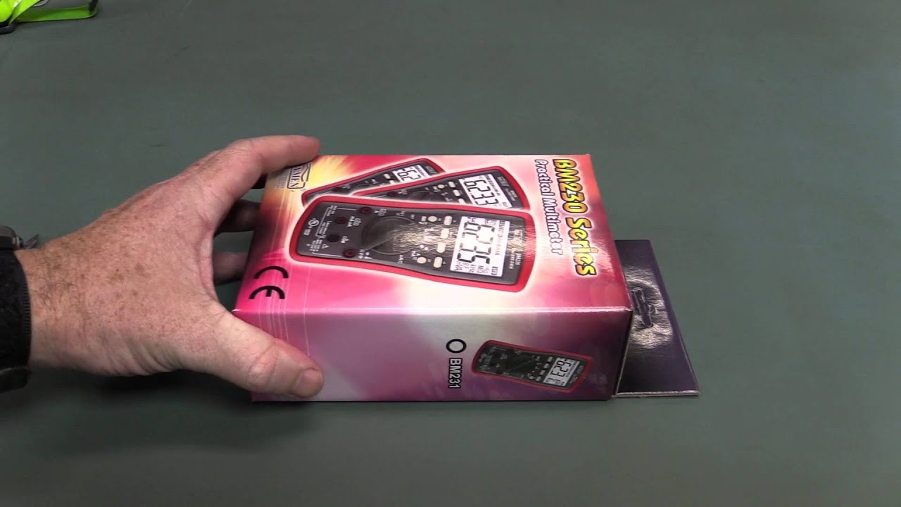 Brymen / EEVblog BM235 Multimeter Unboxing - YouTube