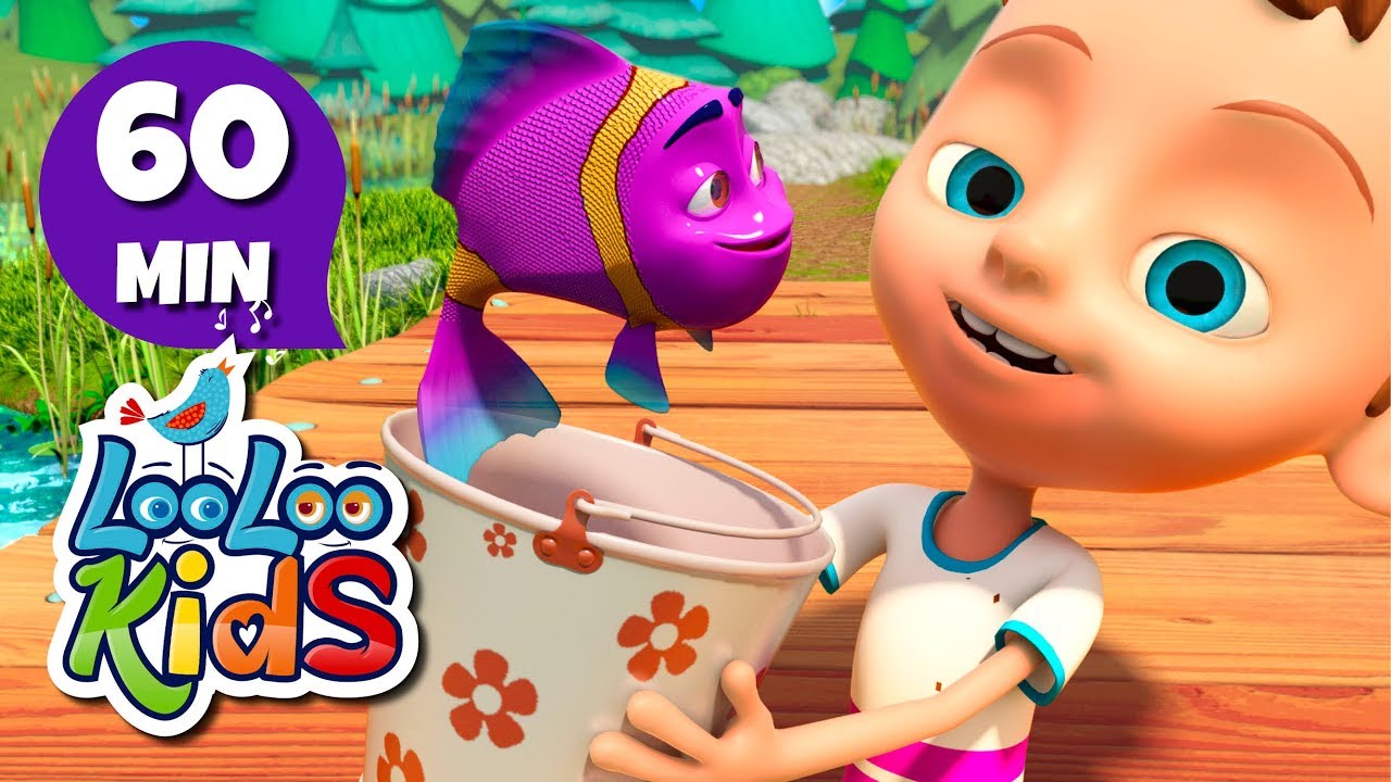 Once I Caught a Fish Alive - Jolly Songs for Children | LooLoo Kids ...
