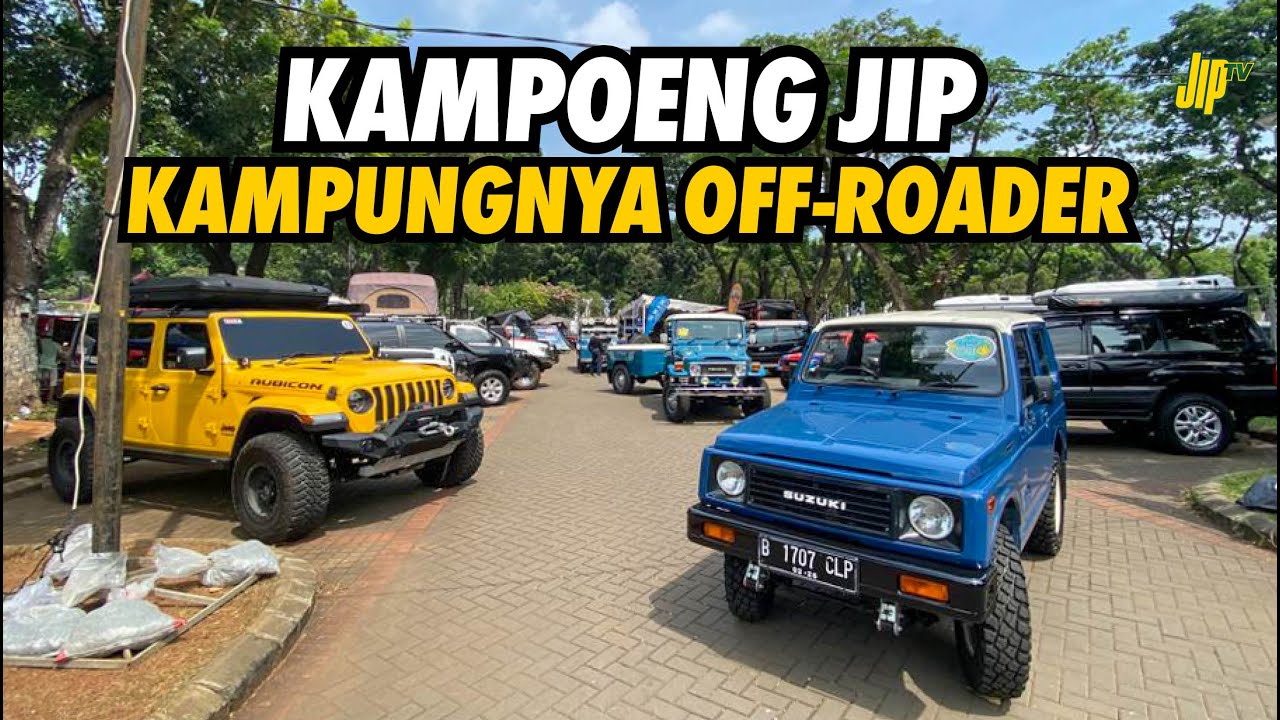 KAMPOENG JIP SAMBUT PENGUNJUNG OTOBURSA TUMPLEK BLEK 2022 | JIP TV ...