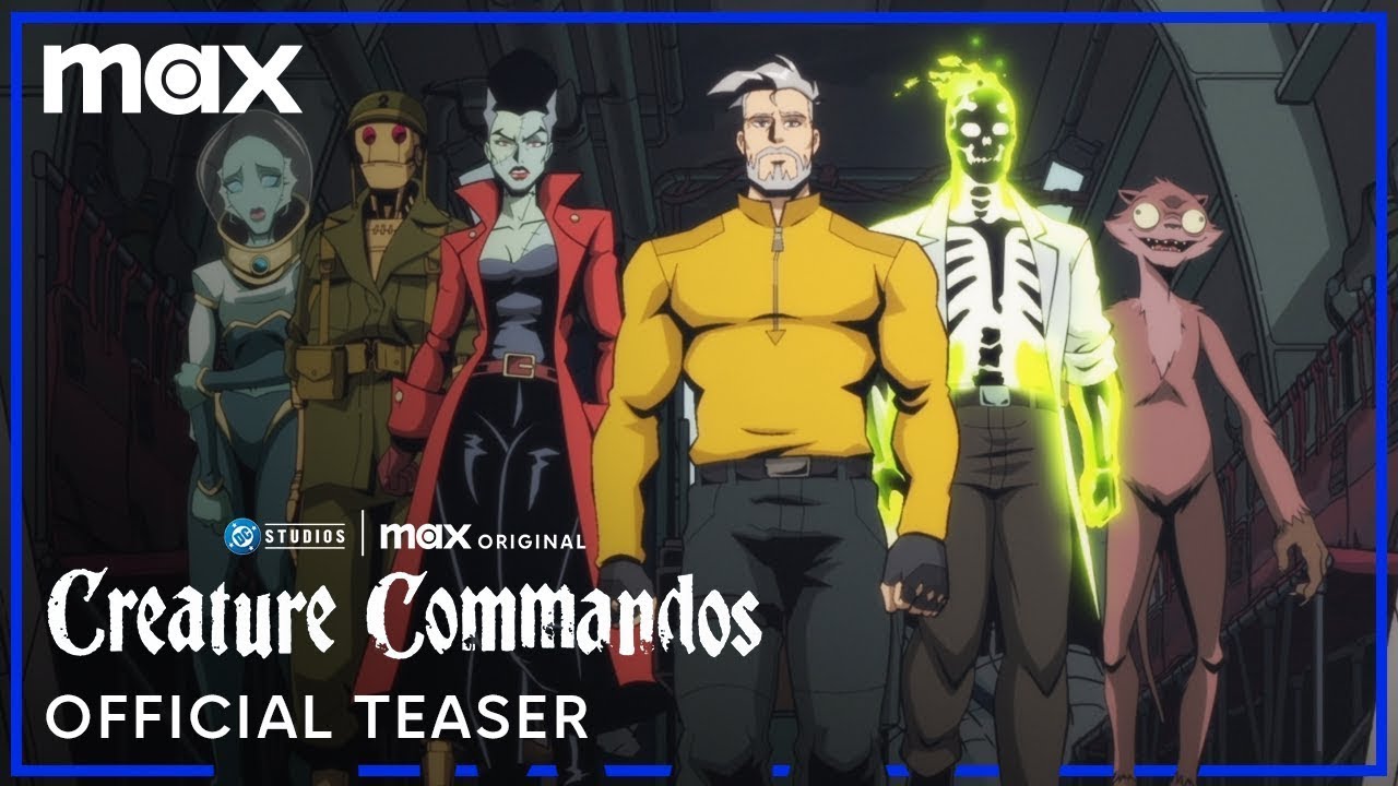 CREATURE COMMANDOS | Teaser Oficial SUBTITULADO HD | DC Studios | HBO ...
