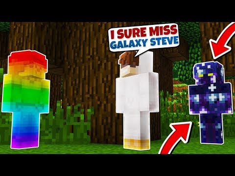 Minecraft Steve Saga - GALAXY STEVE IS WATCHING US - YouTube