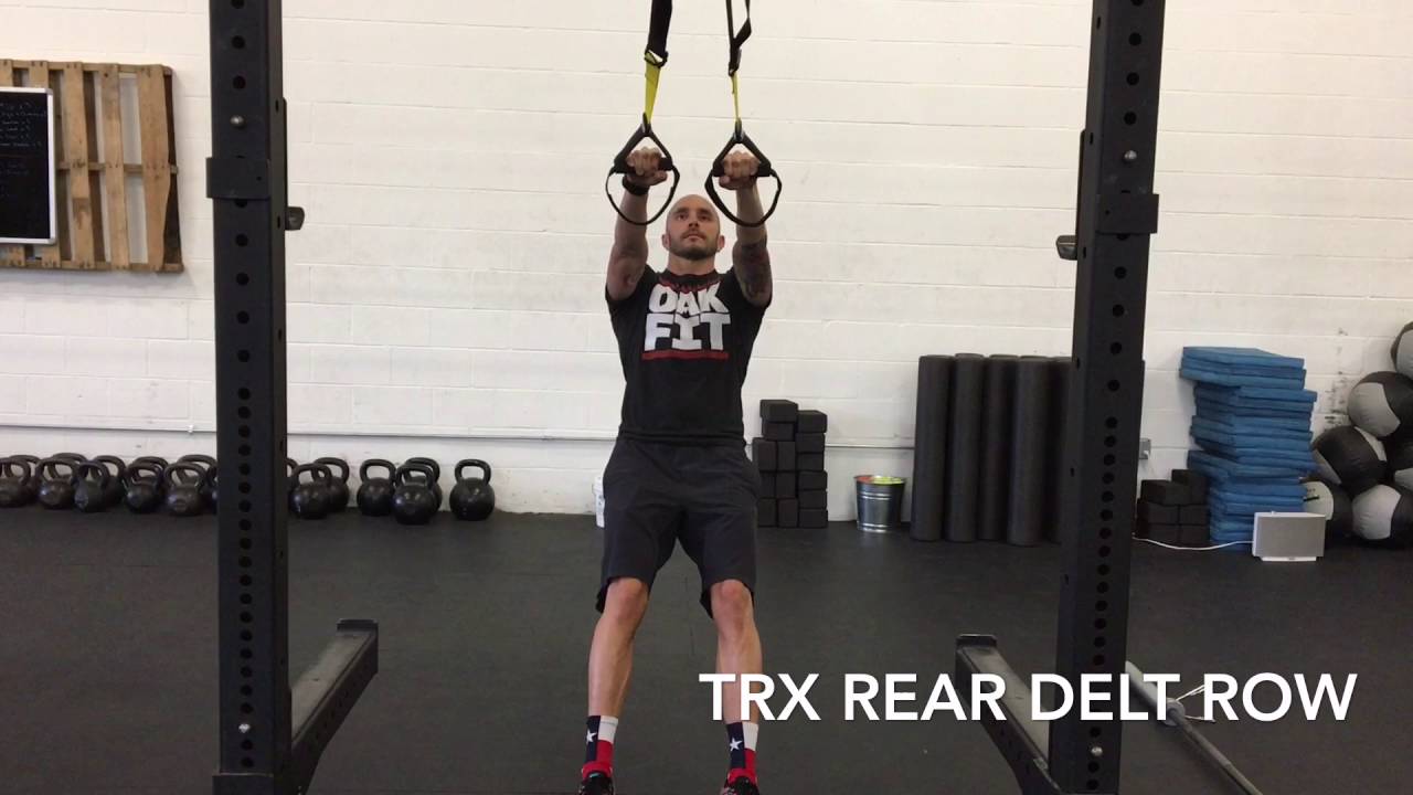 TRX Rear Delt Row - YouTube