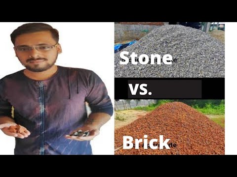 Difference of Stone Chips & Brick Chips | Which Chips(aggregate) is Best for House Construction ...
