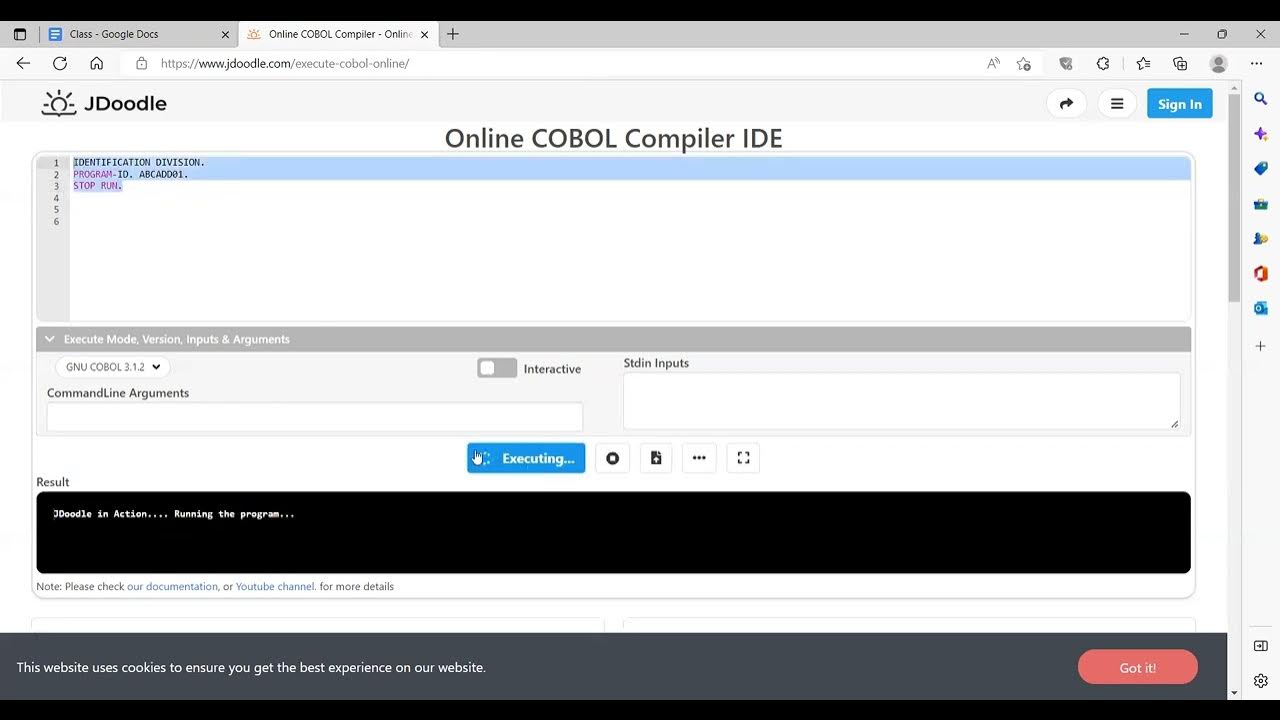 Cobol Divisions and Different Types of Move Statements - YouTube