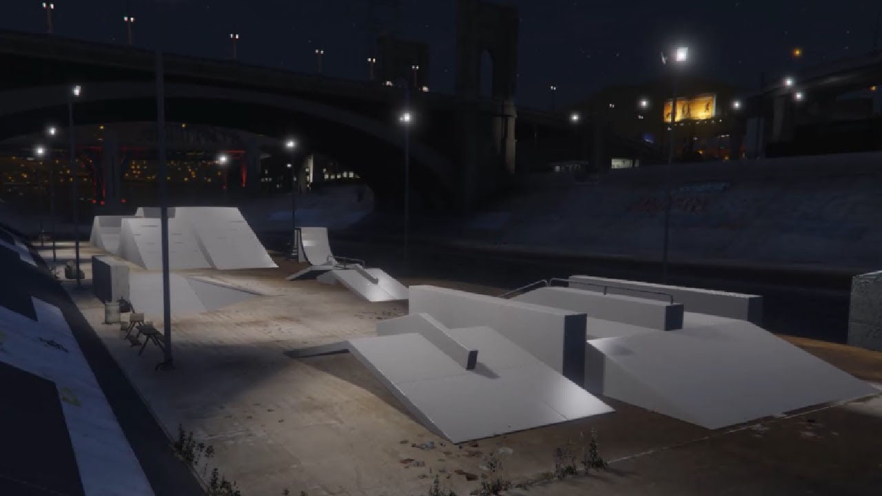 La Mesa Skatepark | (free) Mapping FiveM [YMAP/XML] - YouTube