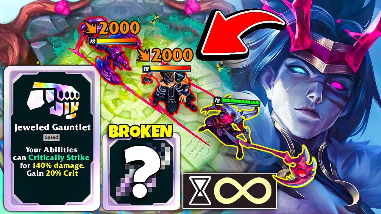 Kayn, but my abilities crit and have infinitely stacking ability haste | 2v2v2v2 Arena - YouTube