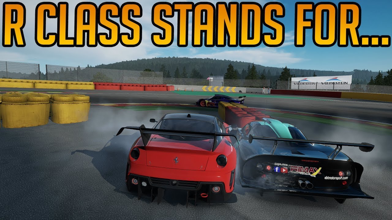 Forza 7 R Class Stands For.... - YouTube