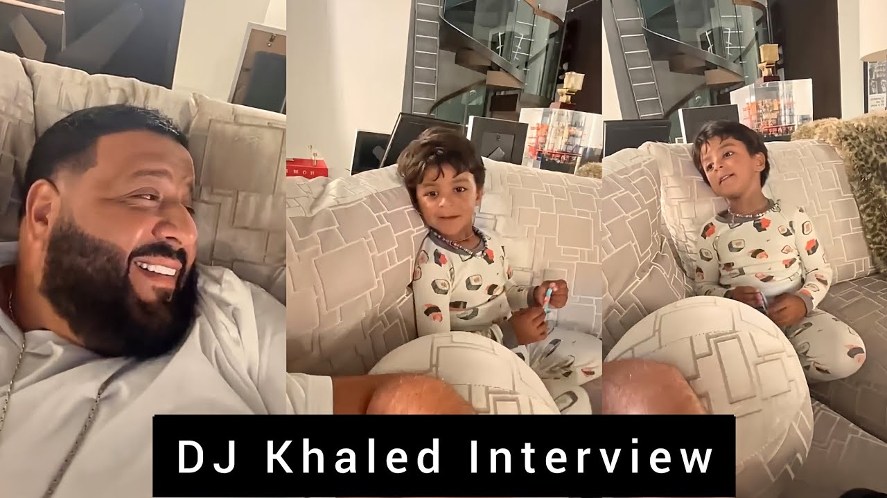 Interview with my Boy 👦 DJ Khaled - my Boy Aalam khaled ( Top Life ) - YouTube
