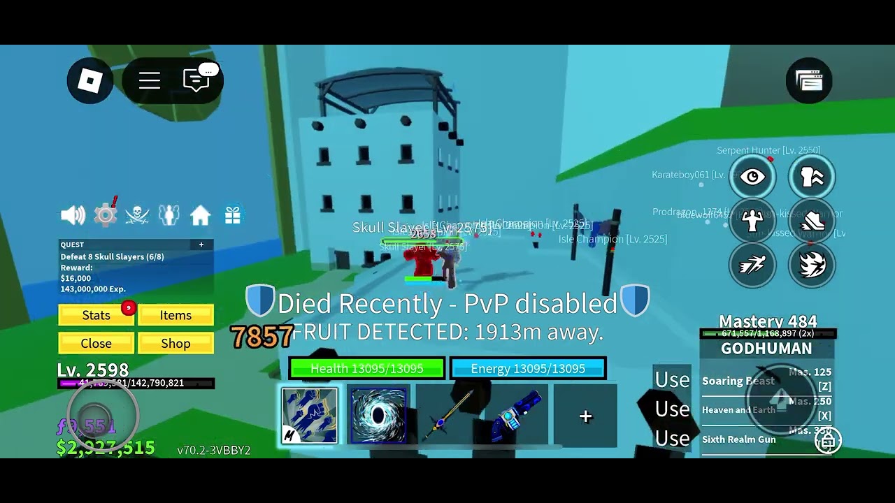 Blocks fruit, part three - YouTube