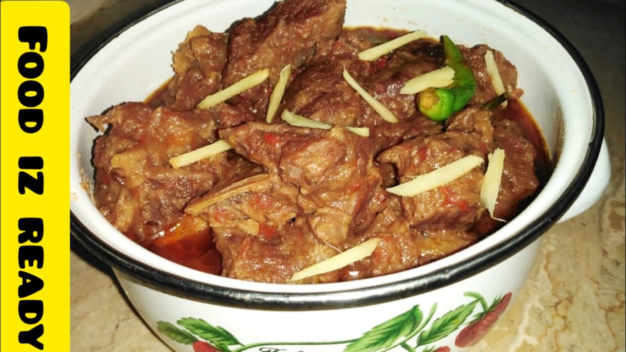 Balti gosht | Mutton balti gosht | Mutton masala | Food iz ready ...
