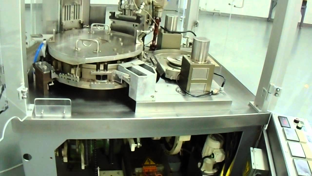 Bosch GKF 800 Encapsulation Machine 2 - YouTube