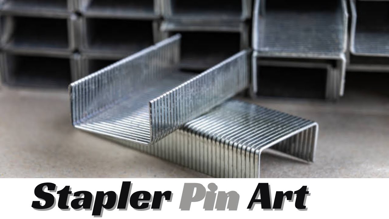 Stapler Pin Art: Creating Stunning Pointillism with Office Supplies ...