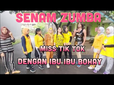 #lagiviral SENAM ZUMBA BERSAMA IBU IBU BOHAY#delonadenaputra