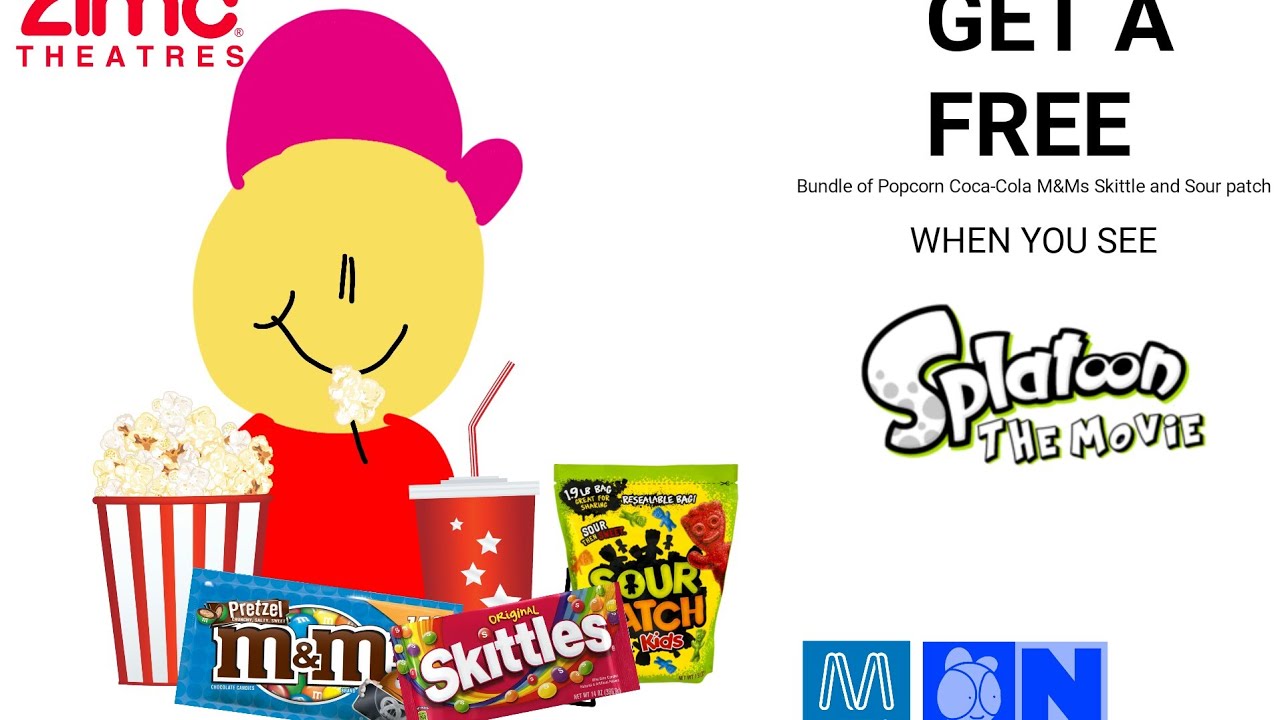 Opening to Splatoon the movie in AMC - YouTube