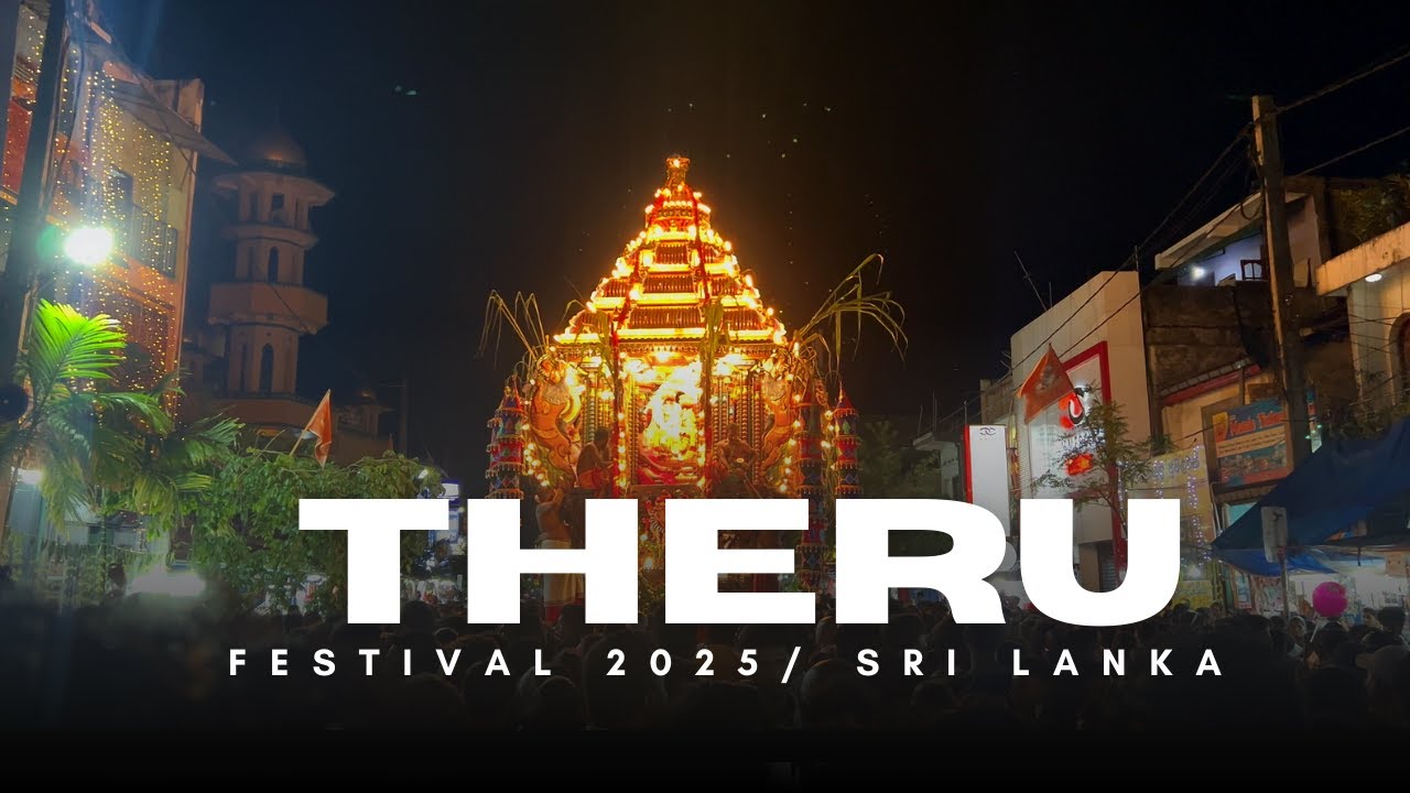 Theru Festival Matale 2025 | Sri Muththumari amman Kovil | මාතලේ තේරූ ...