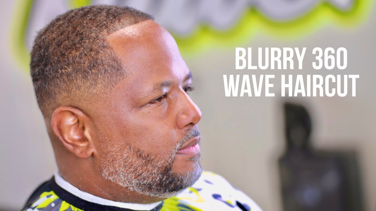 How To: BLURRY Mid Bald Fade on 360 Waves Tutorial - YouTube