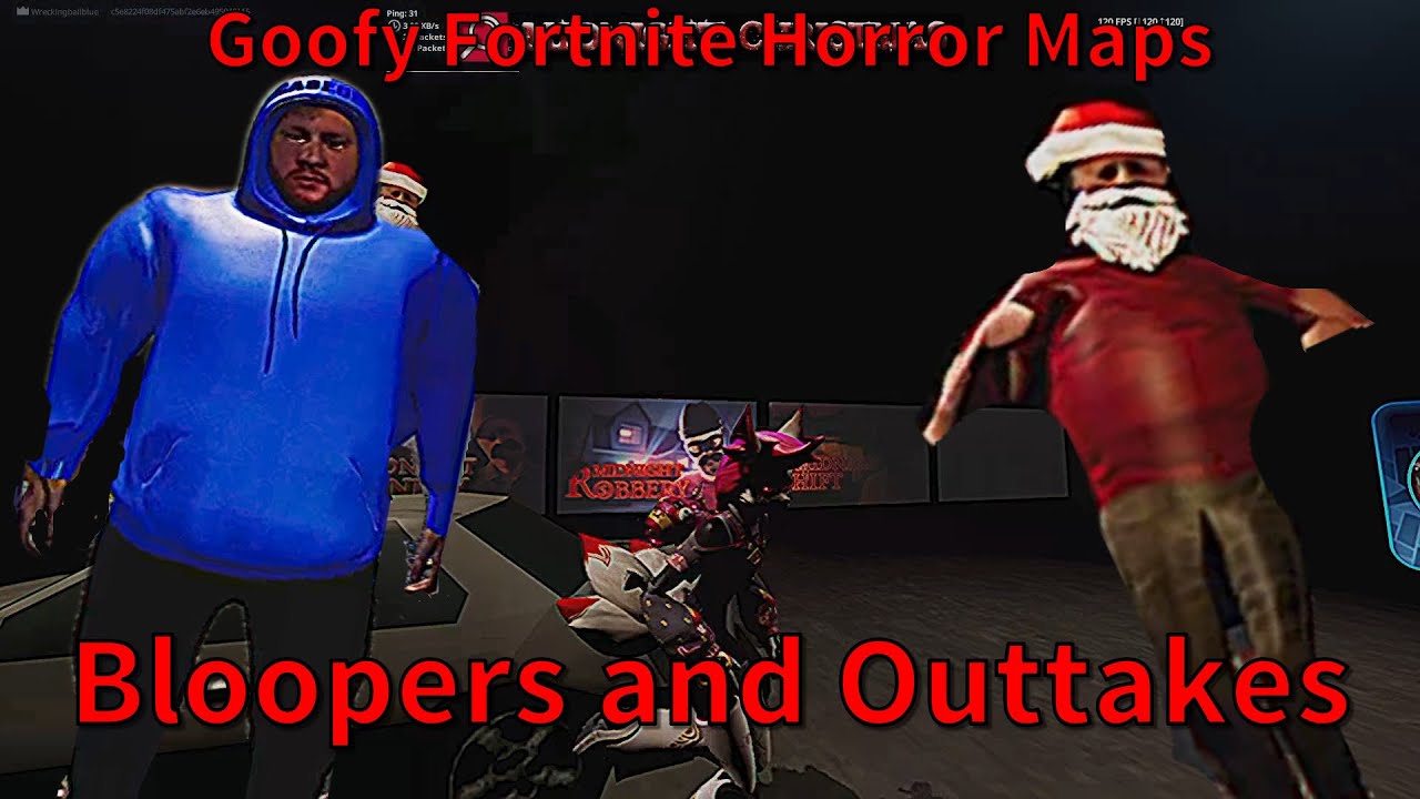 (Bloopers and Outtakes) Goofy Fortnite Horror Maps with Fusion - YouTube