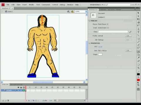 HELP NEEDED!!! Adobe Flash CS4 - Bone tool - YouTube