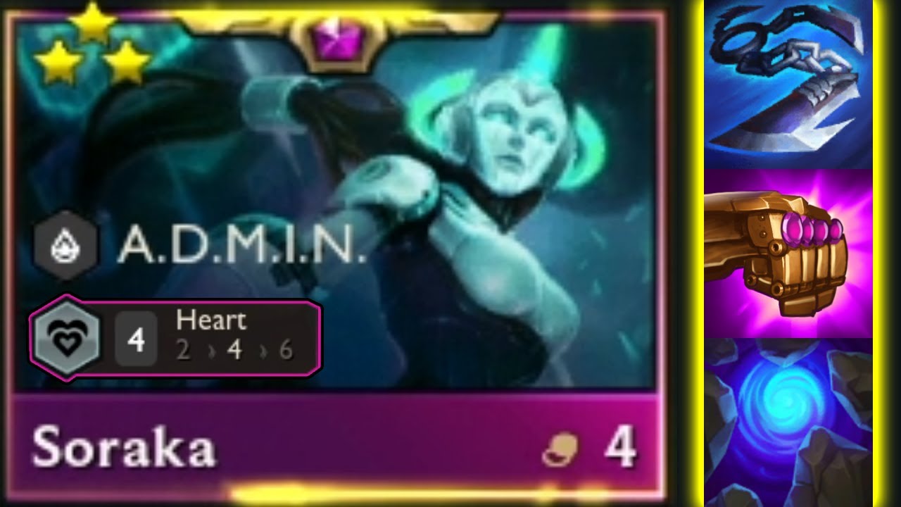 Let's see how BROKEN is 3 star Soraka | TFT Set 8 - YouTube