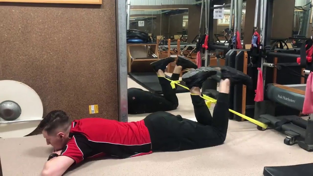 Eccentric Hamstring Curls Demonstration - YouTube