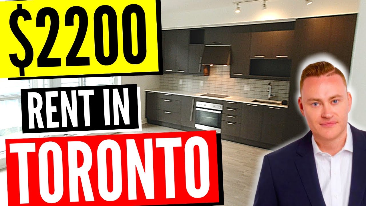 INSIDE a $2200 a month rental in a Downtown TORONTO Condo - YouTube