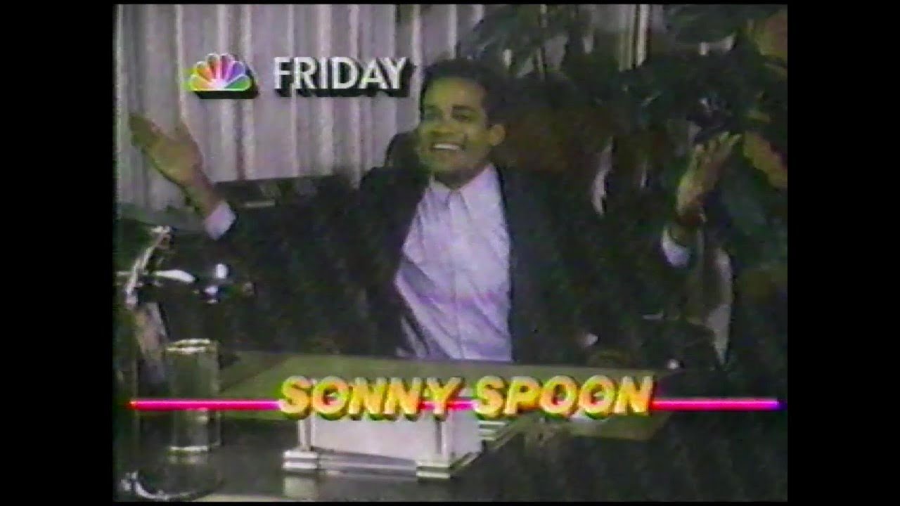1988 NBC Sonny Spoon promo - YouTube