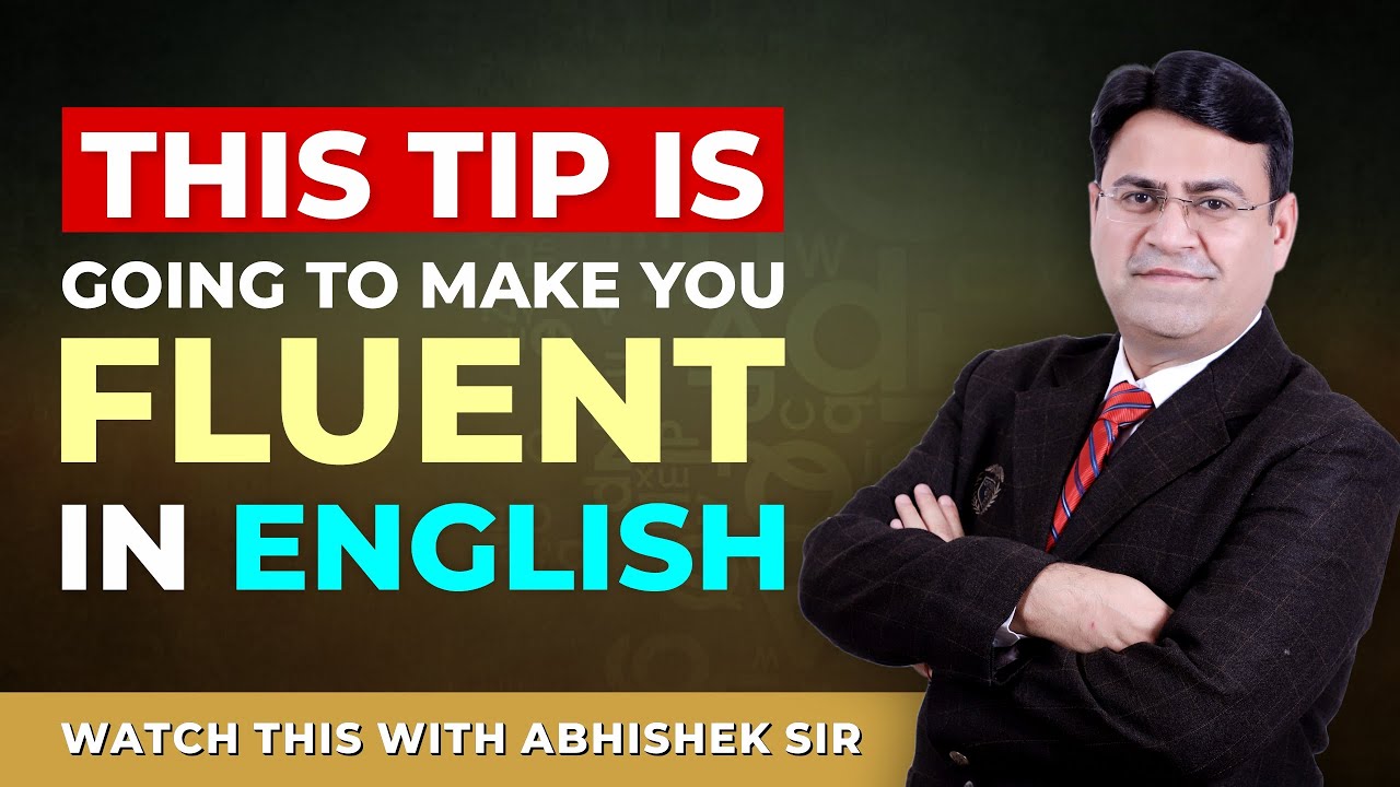 This tip is going to make you fluent in English | How to speak English ...
