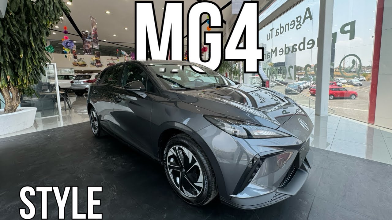 MG4 Style. ¿Qué te ofrece la versión más ACCESIBLE? | AUTOSIE7E - YouTube