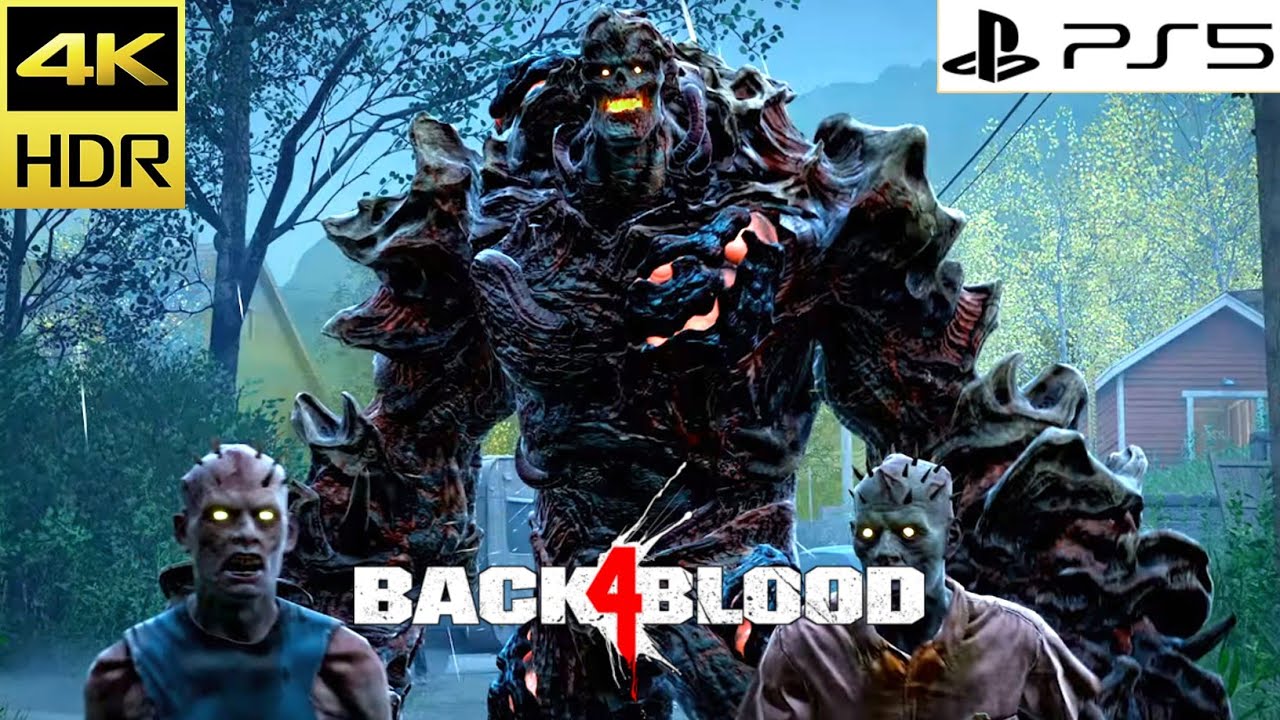 (PS5) Back 4 Blood Chapter 2-1 Breakers Boss Fight 4K HDR 60FPS ...