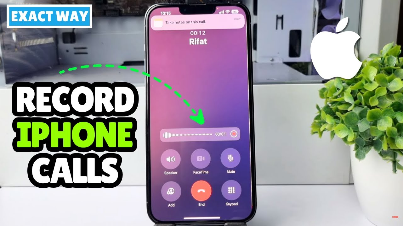 How to start call recording in iphone 13 Pro/Pro max - YouTube