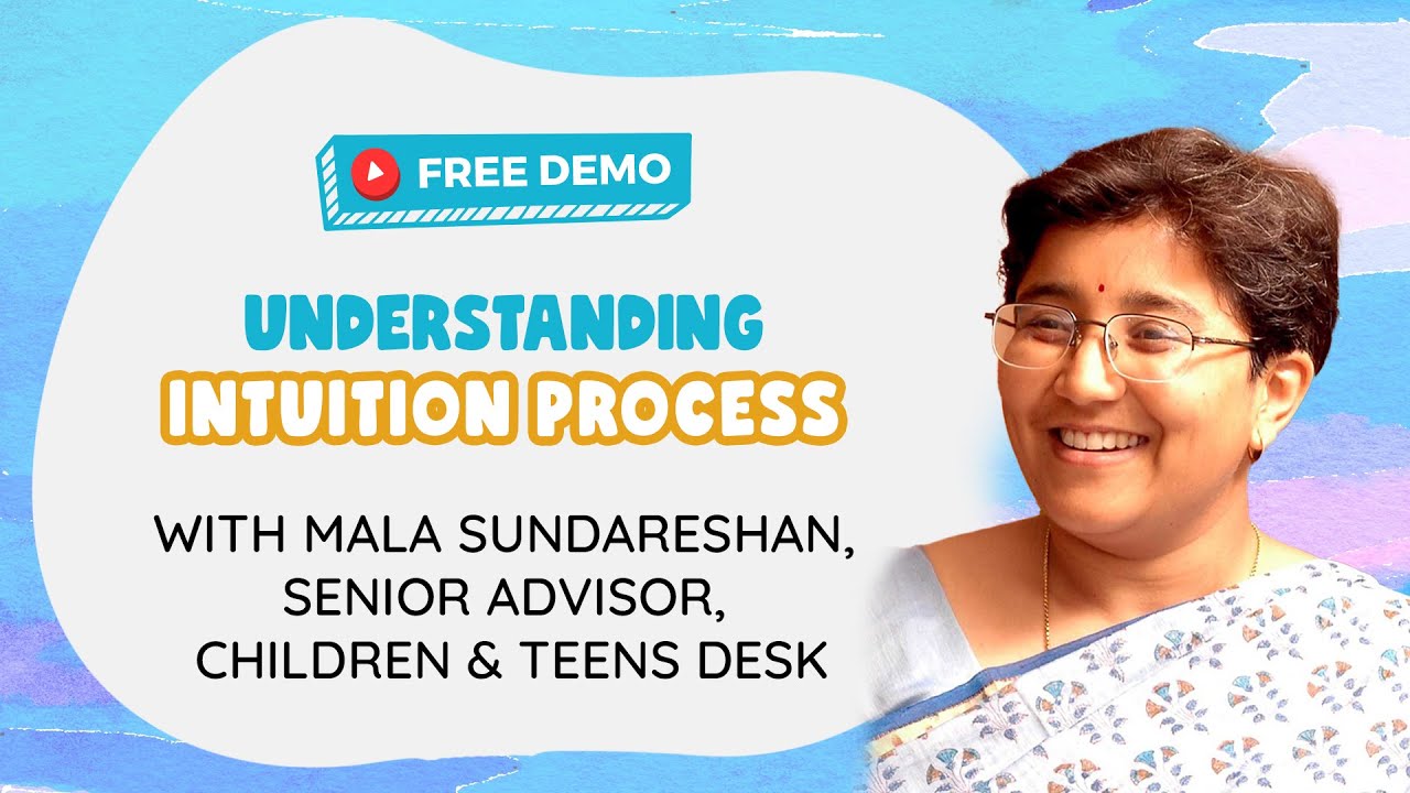 "Understanding Intuition Process - A live Demo hosted by Mala Sundareshan" - YouTube