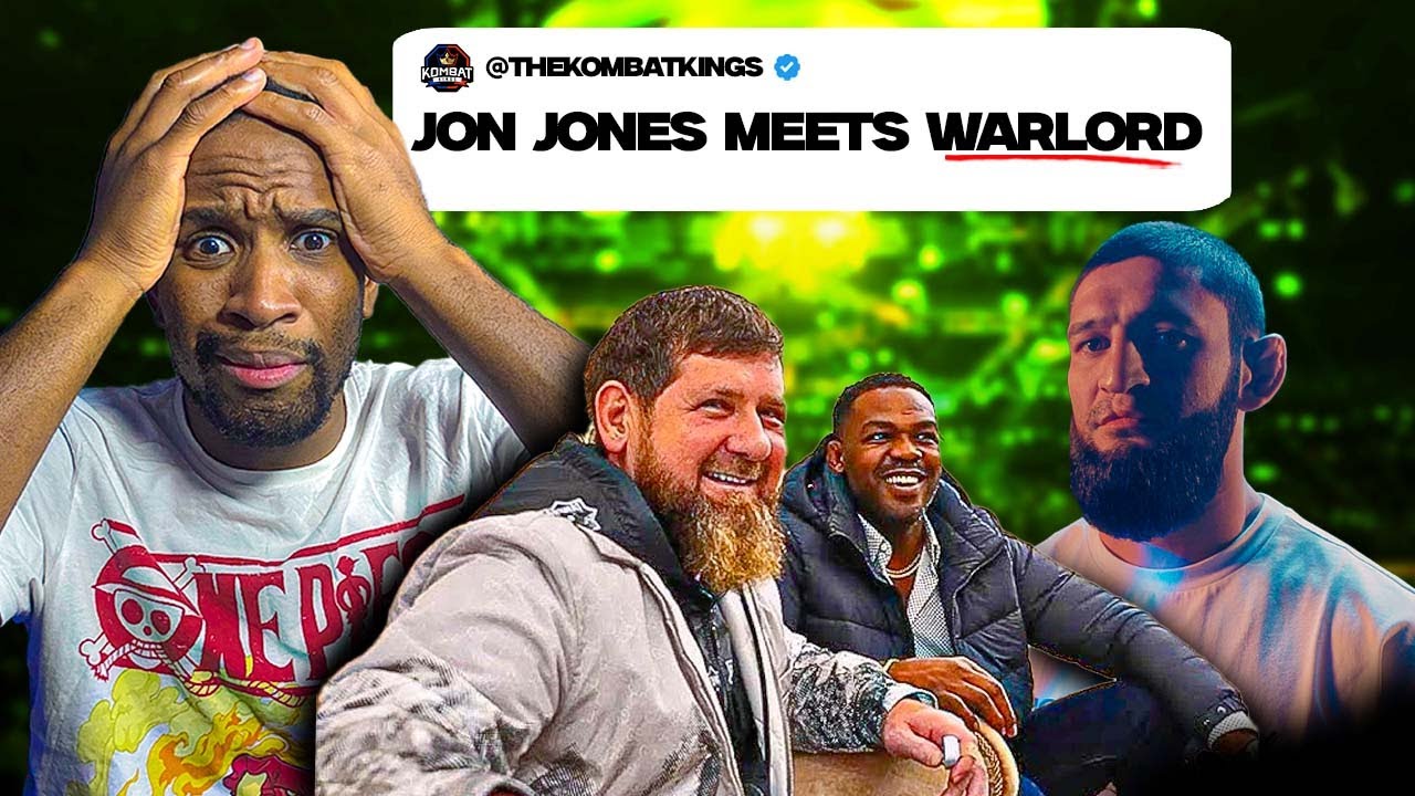 Jon Jones meets Chechen Warlord! - YouTube