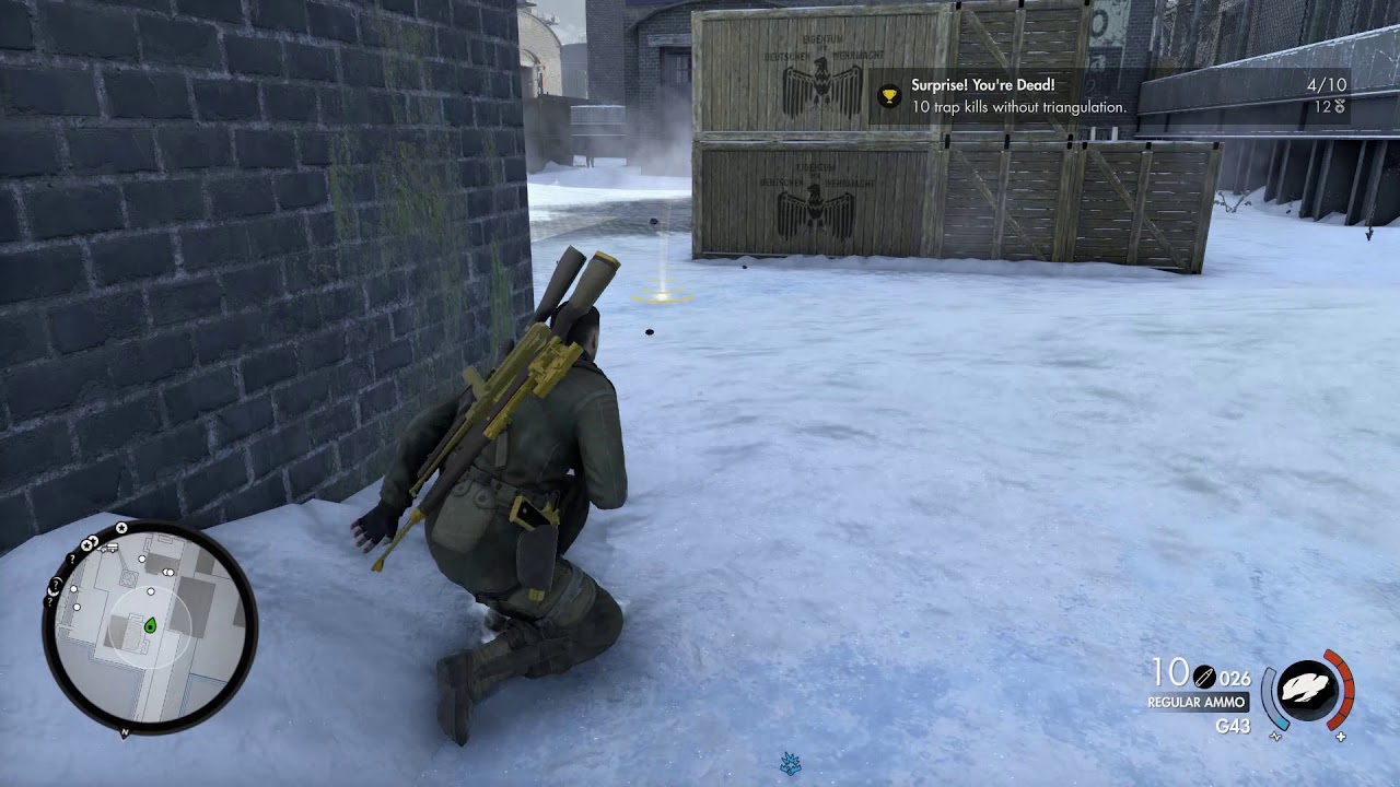 Sniper Elite 4 Challenges 31 Inception, Surprise! You're Dead - YouTube