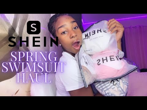 SHEIN SPRING SWIMSUIT HAUL 2023 | spring, try-on haul, swimsuits | Corienne Thomas