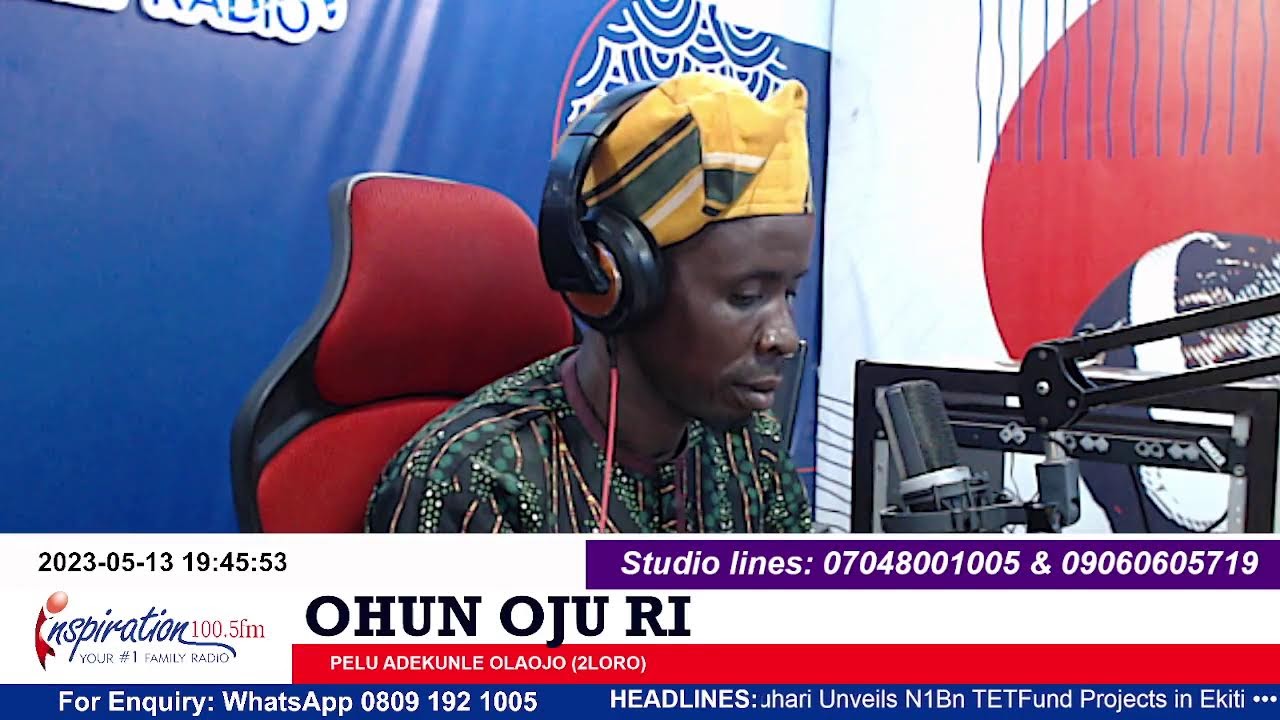 OHUN OJU RI pelu AdeKunle Olaojo (2LORO) - YouTube