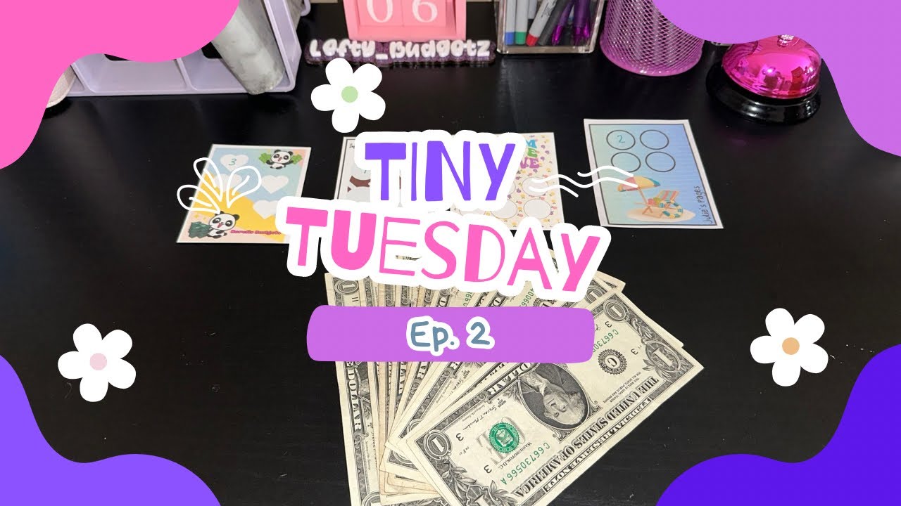 Tiny Tuesday ~ Saving Challenges ~ $10 - YouTube